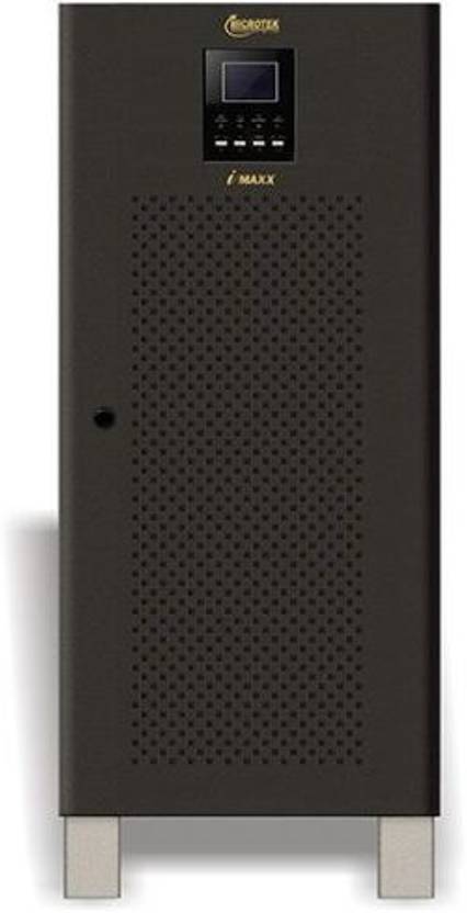 Microtek ONLINE UPS i-MAXX-10.0KVA 192V (3PH IN-1PH OUT) Pure Sinewave 230 V Online/double ...