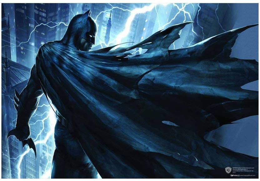 Batman Cape Blowing Poster Paper Print - Movies posters in India - Buy ...