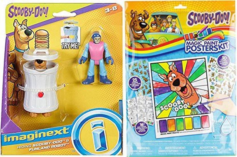 AYB Products Magic Scooby Figures & Activity Hiding Scooby-Doo ...