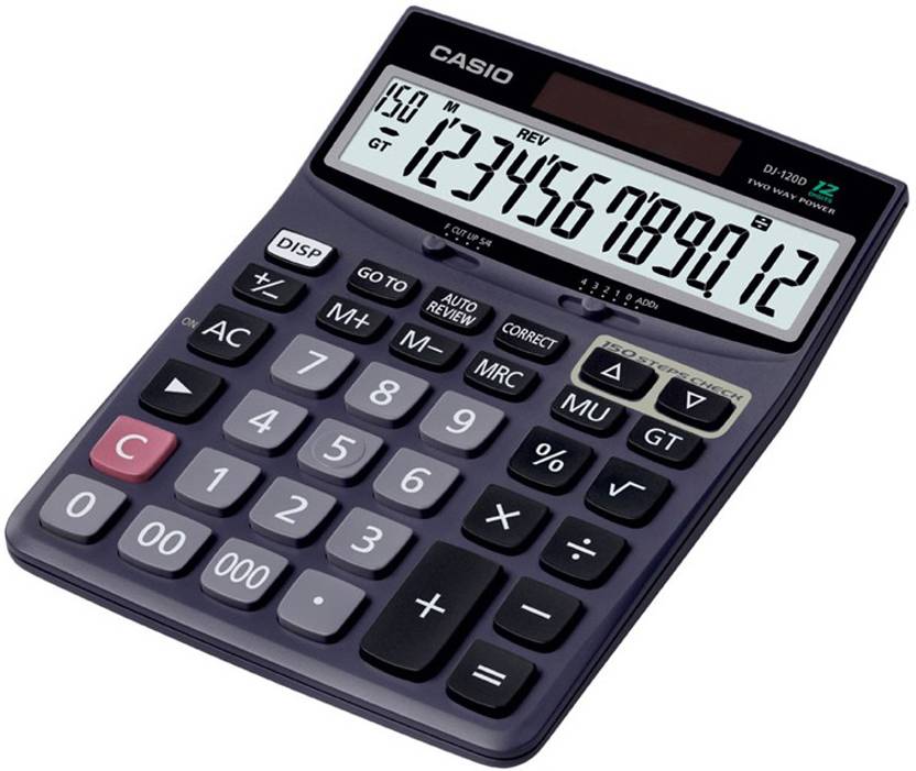 Flipkart.com | CASIO DJ-120D Desktop Basic Calculator - Basic