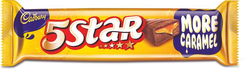 Cadbury 5 Star Chocolate Bar, 22.4 gm (Pack of 50) Bars Price in India ...