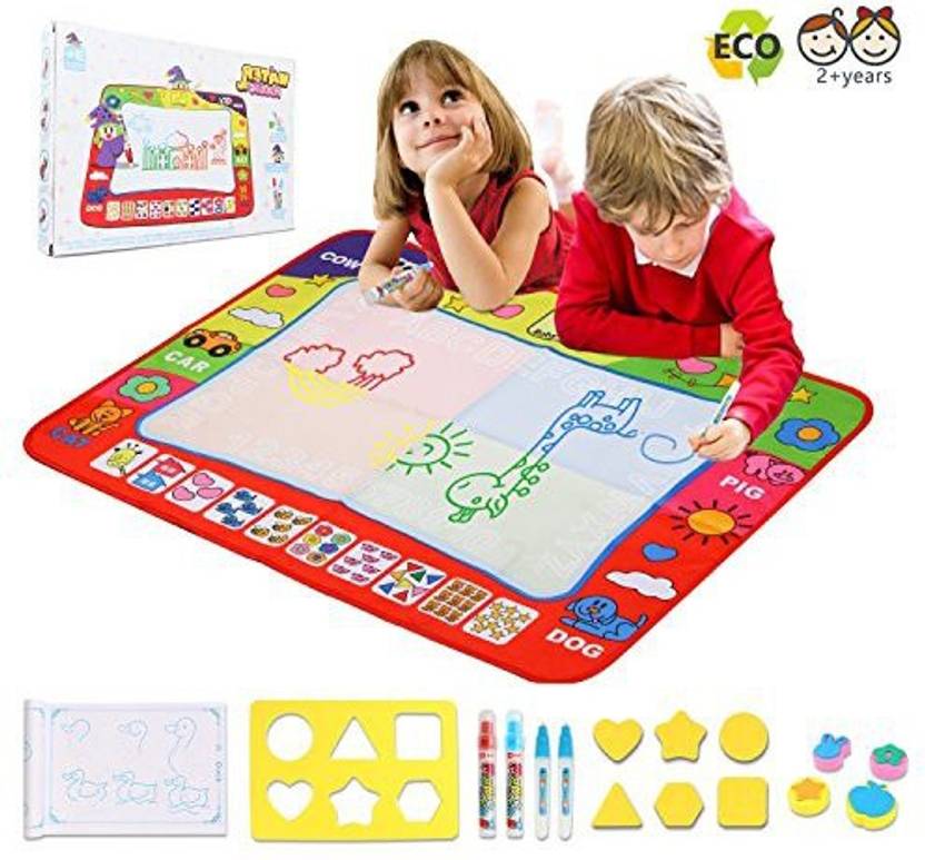 Genrc Water Drawing Mat,Doodle Mat for Kids Toys Large Aqua Magic ...