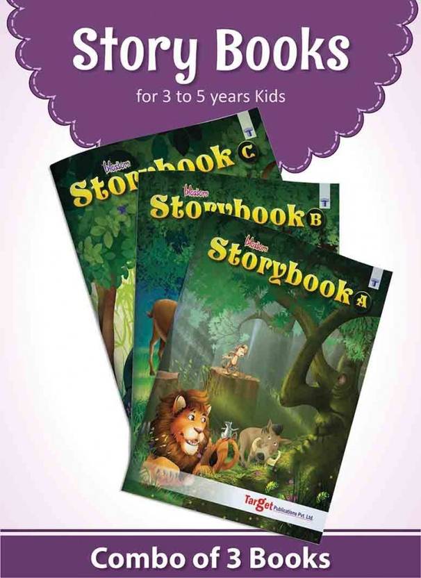 Story Books For 3 To 5 Year Kids (Combo Of 3 Books, 93 Stories): Buy ...