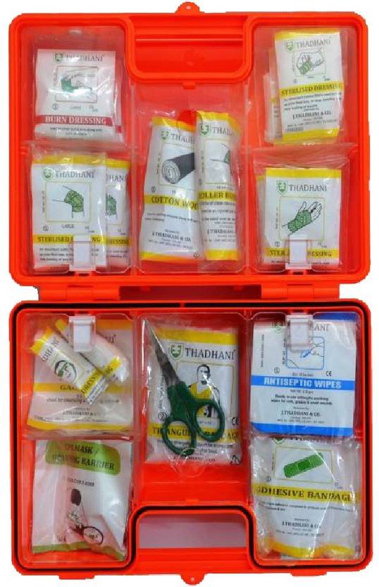 3S Thadhani First Aid Box Medic Series 2500 (Workplace, Home, Vehicle ...