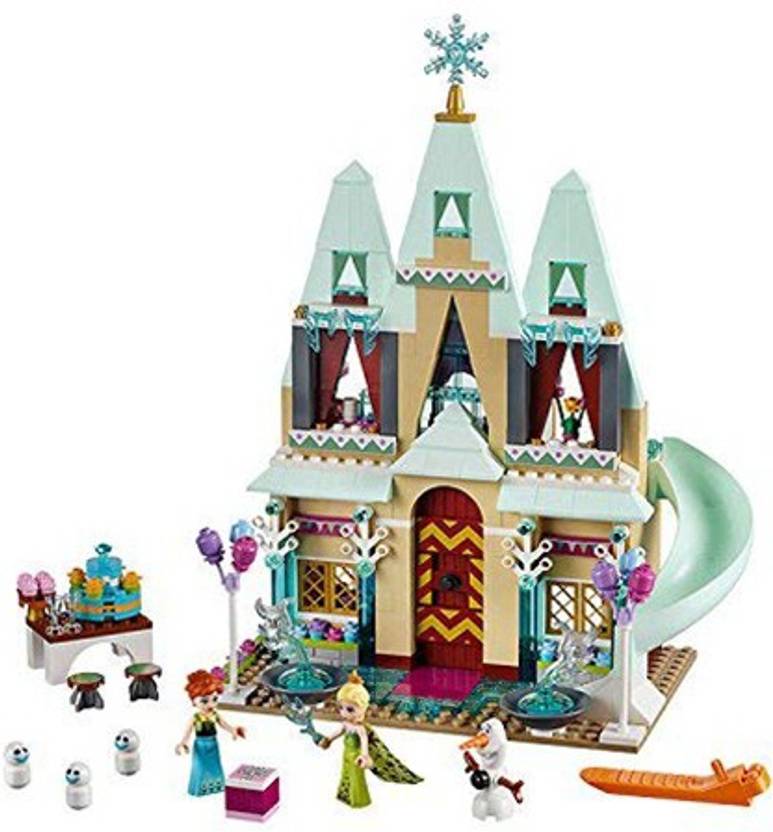 RVM Toys Frozen Elsa's Sparkling Ice Castle Doll House Building Block ...