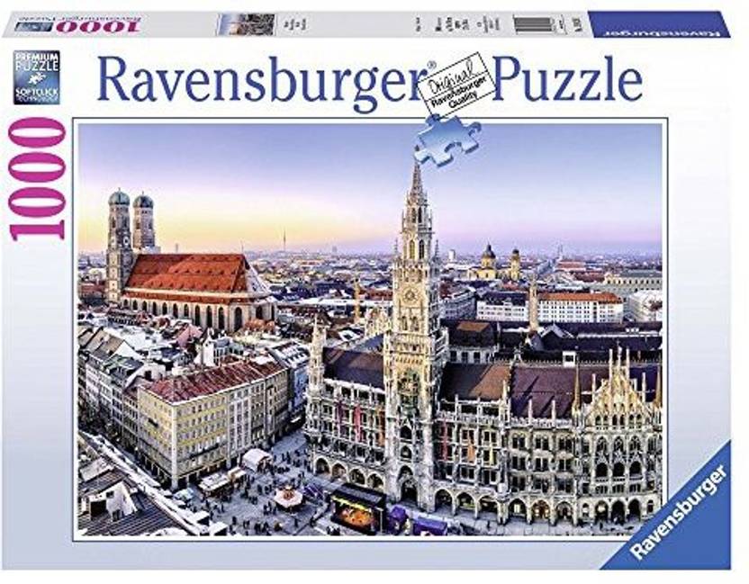 RAVENSBURGER Beautiful Germany Munich Jigsaw Puzzle (1000 Piece ...
