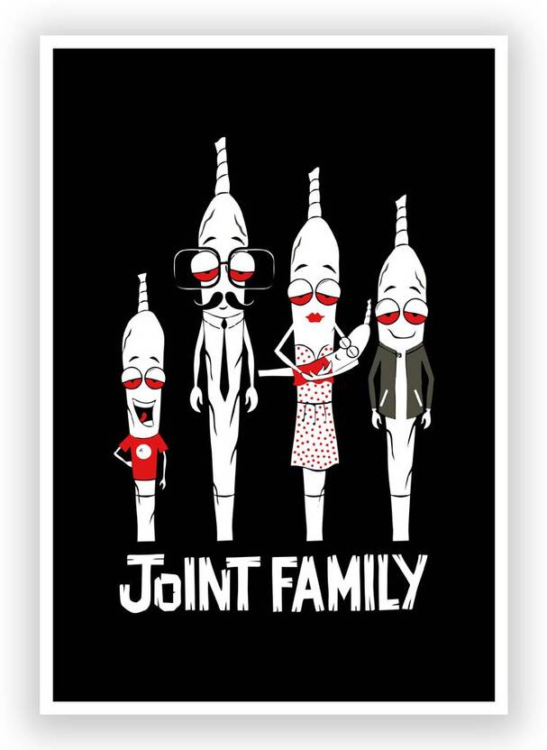 Joint Family Motivational Wall Art Poster 12 x 18 Inch Paper Print ...