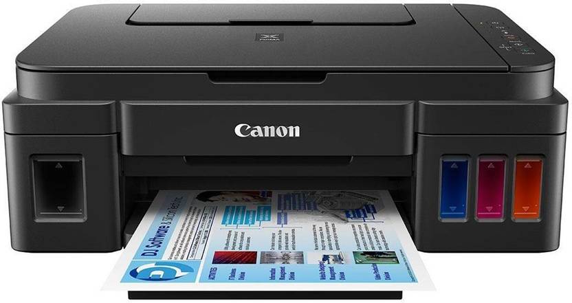 Canon PIXMA G3000 Multi-function WiFi Color Ink Tank Printer - Canon ...