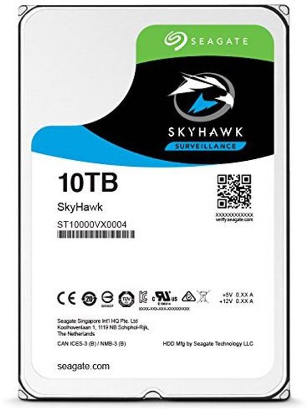 Seagate SKYHAWK SURVEILLANCE 10 TB Surveillance Systems Silver SATA ...