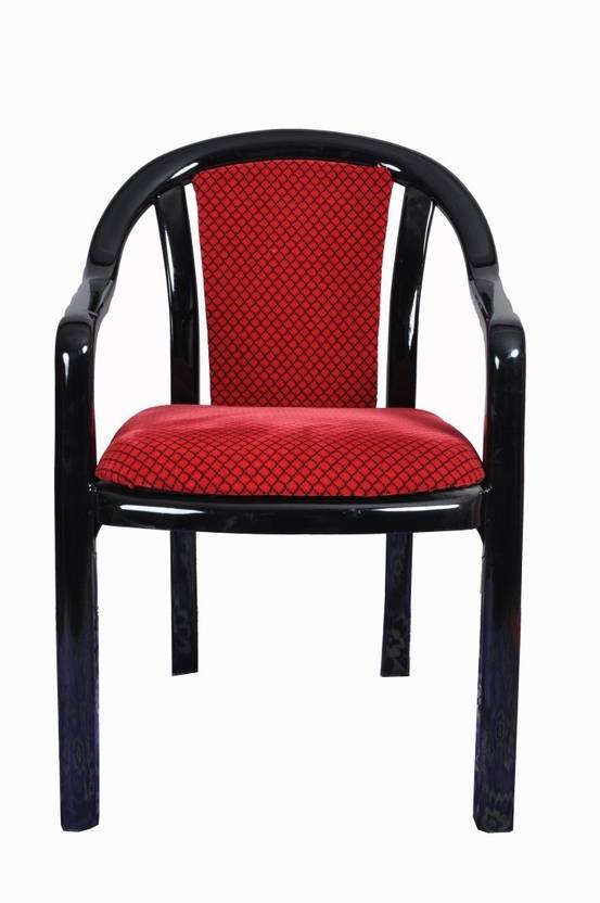 Supreme Ornate-Black/Red Plastic Dining Chair Price in India - Buy ...