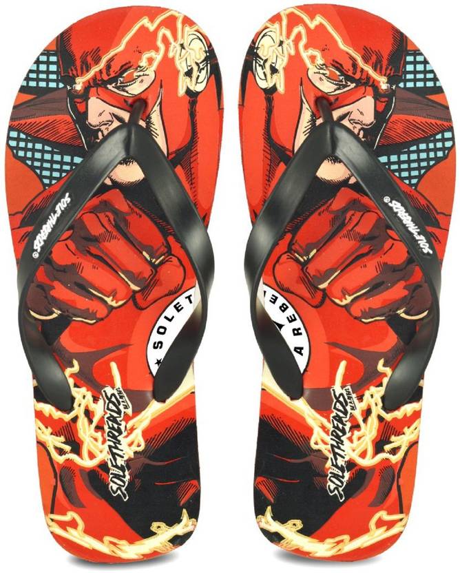 Sole Threads Men Solethreads Men Black Red ELECTRIC Slippers Slippers ...