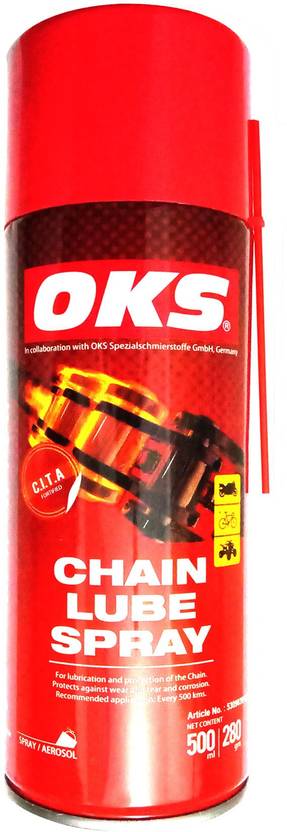 OKS -Premium Quality-Bike Chain Lubricant Spray -500 ml- Chain Oil ...