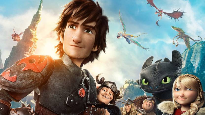 Movie How To Train Your Dragon 2 Ruffnut Fishlegs Hiccup Toothless ...