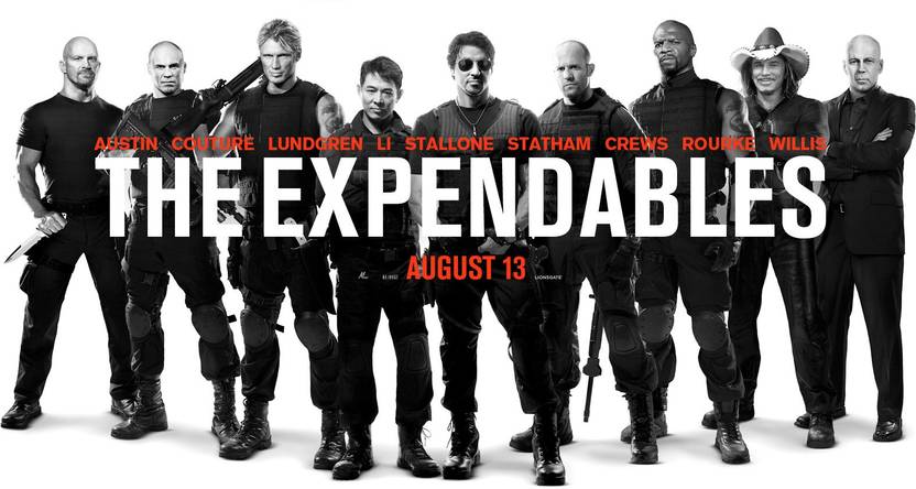 Athah 220 GSM Paper WALL POSTER 13*19 Inches The Expendables Jet Li ...