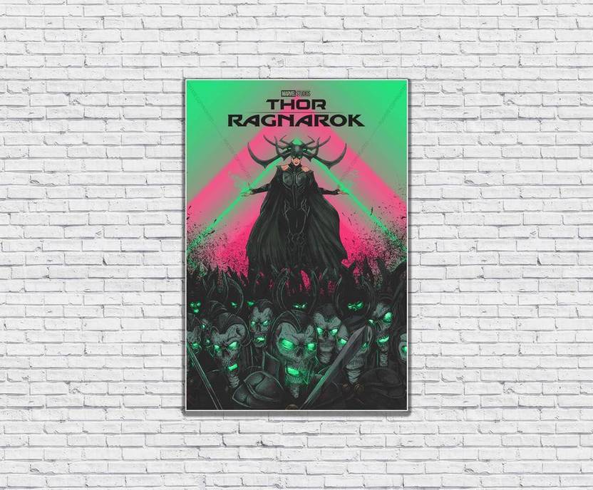 Official Hela Army Thor: Ragnarok Premium Poster (Premium Fanart ...