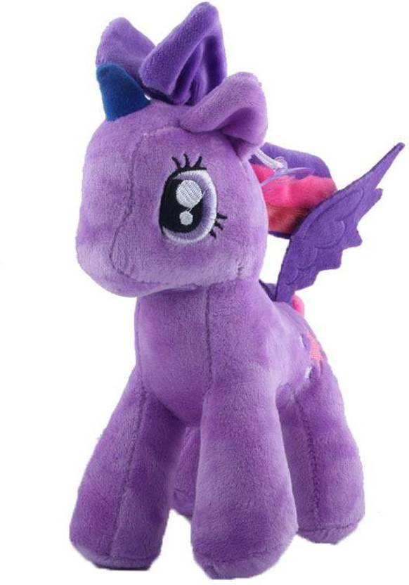 Tickles Little Pony Plush Unicorn Purple Stuffed Animals Toys Birthday ...