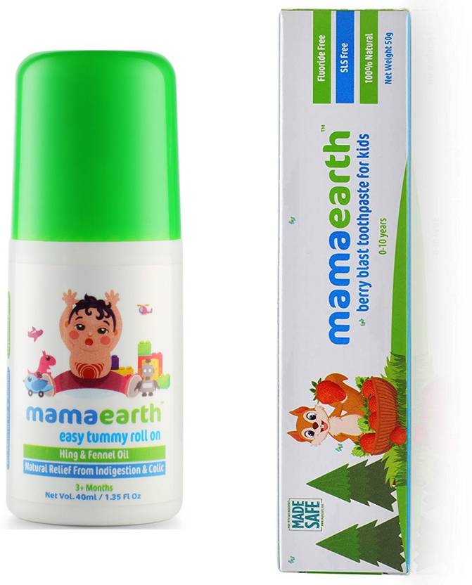 Mamaearth Easy baby Tummy Roll On for Digestion & Colic Relief with ...