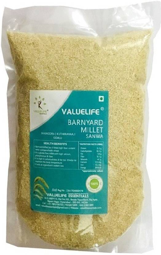 Value Life Barnyard millet(udalu) Barnyard Millet Price in India - Buy ...