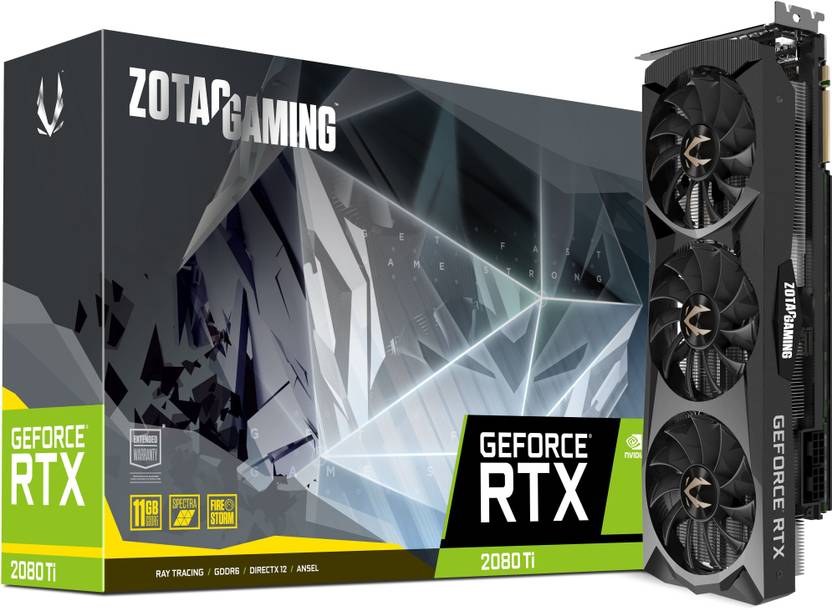 ZOTAC Gaming GeForce RTX 2080Ti OC GDDR6 11 GB NVIDIA Chipset 352 bit ...