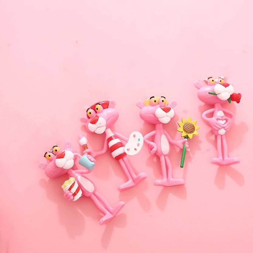 smart anime buy Pink Panther Set Of 4 Pcs. Pink Panther Action Figure ...
