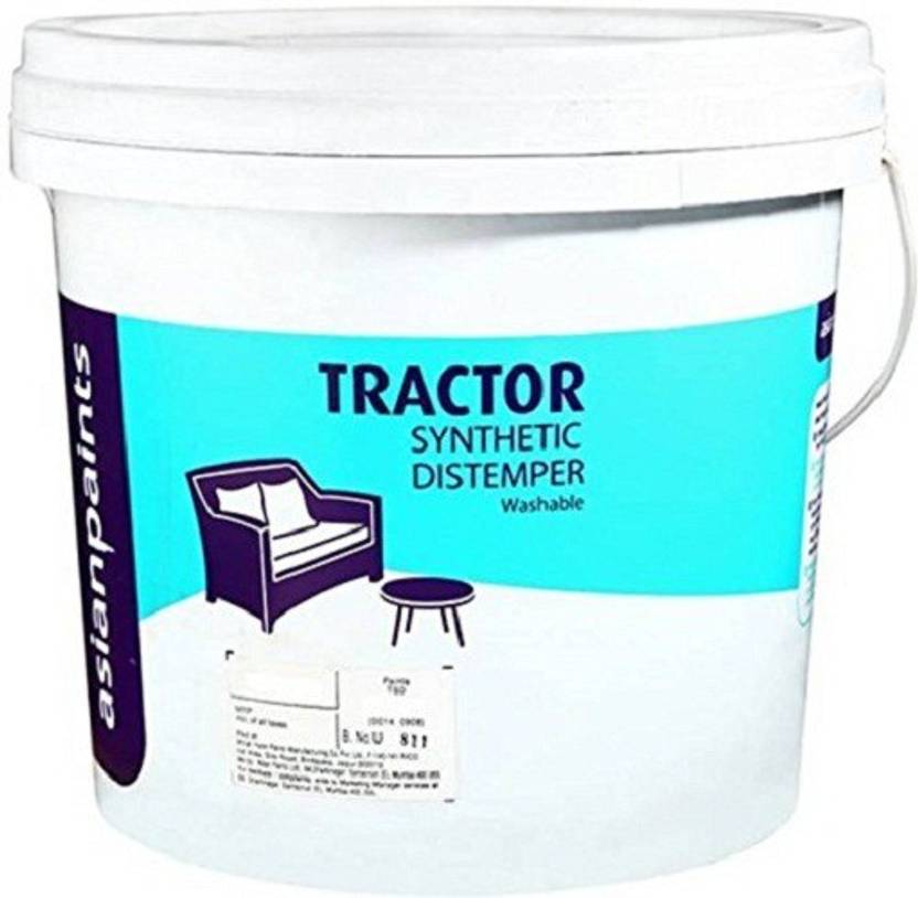 ASIANPAINTS Asian Paint Tractor Distemper, 20L (White) WHITE Distemper ...