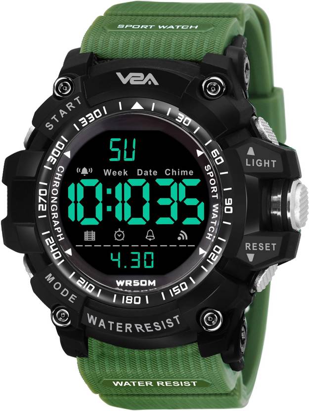 V2A Digital Watch - For Men - Buy V2A Digital Watch - For Men Big Dial ...