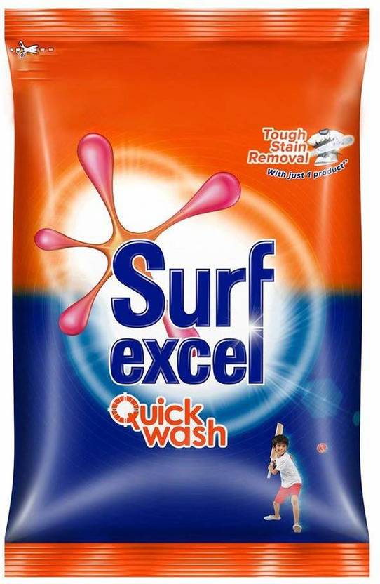 Surf excel Quick Wash Detergent Powder 2kg Detergent Powder Price in ...