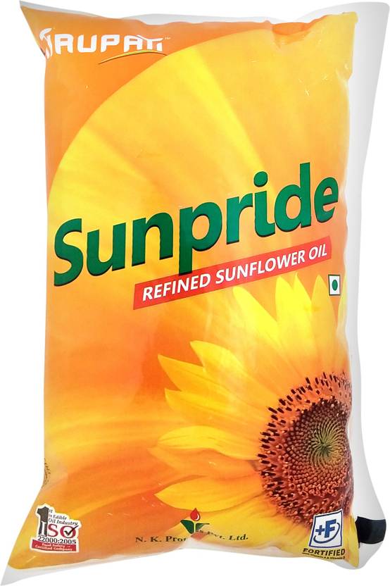 TIRUPATI Sunpride Refined Sunflower Oil Pouch Price in India - Buy ...