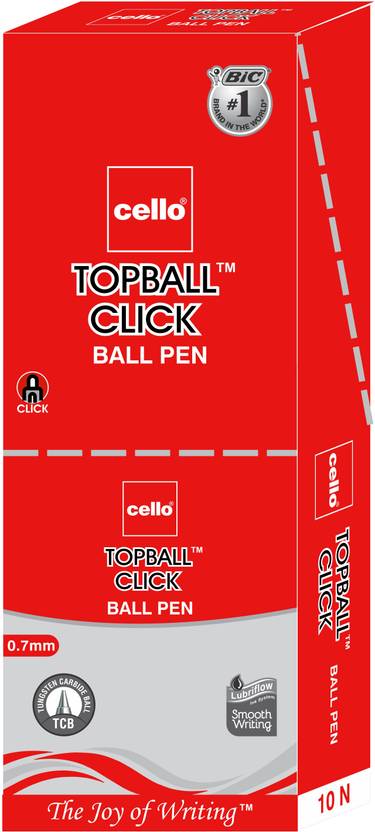 Cello Topball Click Ball Pen - Buy Cello Topball Click Ball Pen - Ball ...