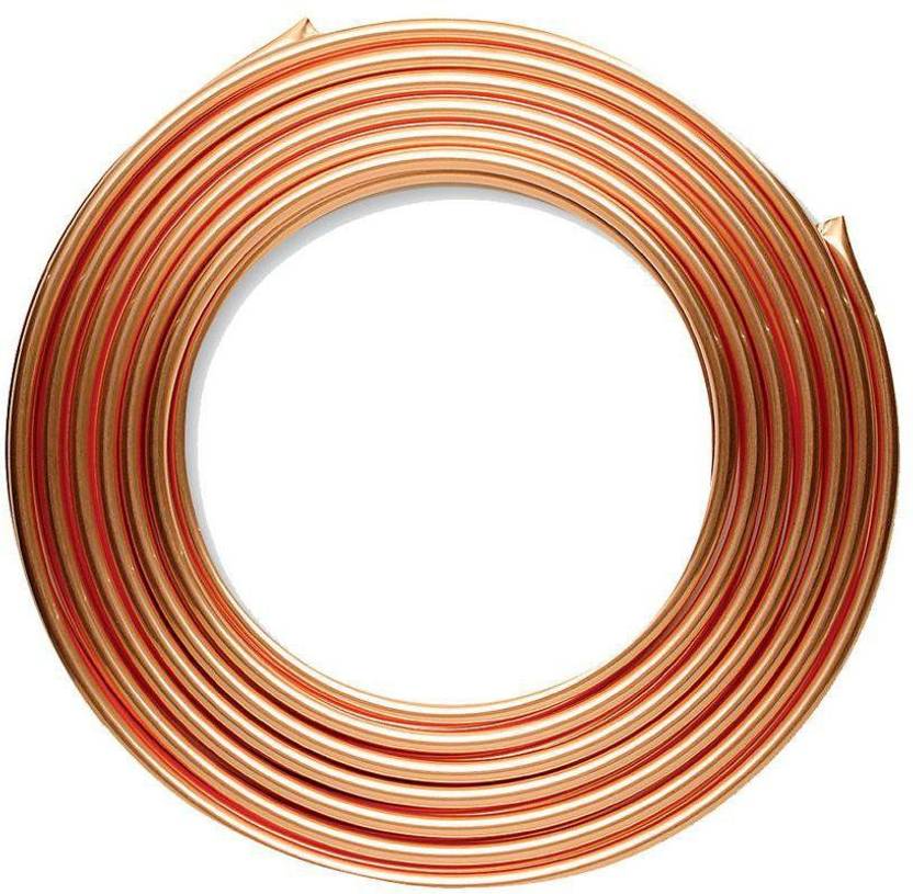 Godrej Copper pipe 3/8 inch for Air conditioner 40 mm Plumbing Pipe ...