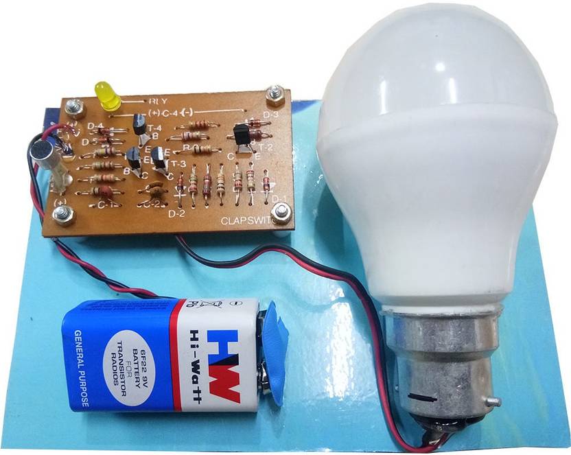 MELODY's Clap Switch Physics Science Working Model Educational ...