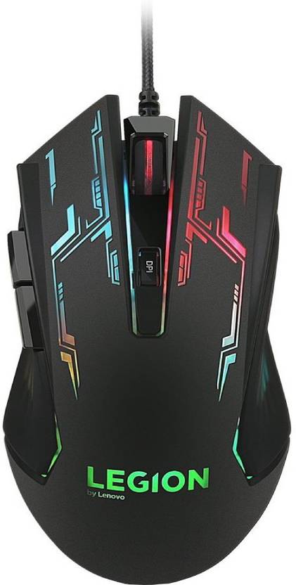 Lenovo Legion M200 Wired Ambidextrous Optical Gaming Mouse - Lenovo ...