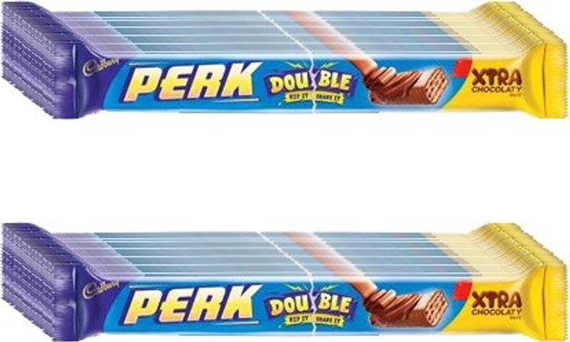 Cadbury Perk Double Chocolate Bar, 29 gm - Pack of 50 Bars Price in ...