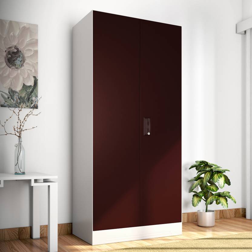 Godrej Interio Slimline 2 Door 4 Shelf Metal Almirah Price in India ...