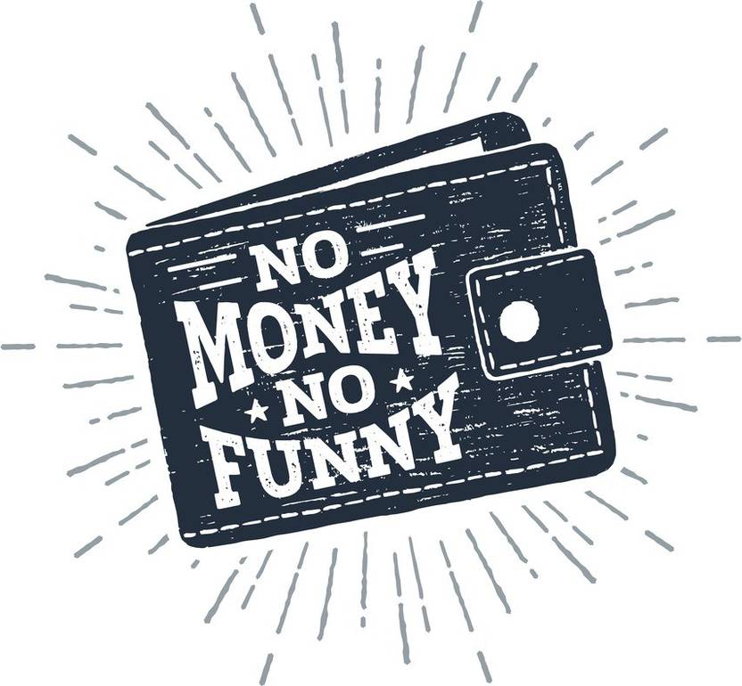 no money no funny sticker poster|Motivational Poster|Inspirational ...