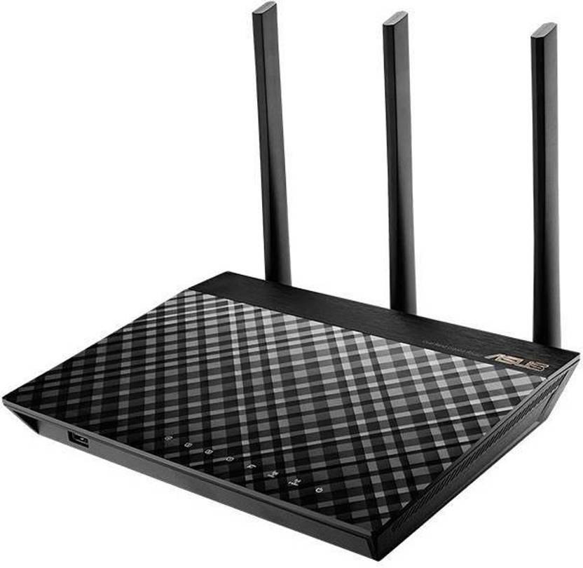 ASUS RT-AC68U Gaming Router 2.4 GHz, 5 GHz 1900 Mbps Wifi Speed Dual ...