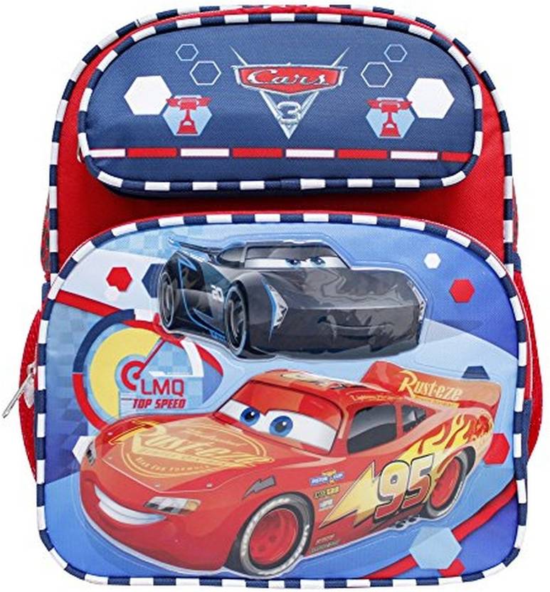 Ruz Disney Pixar Cars 3 Lightning McQueen Red White & Blue Samll Boys ...