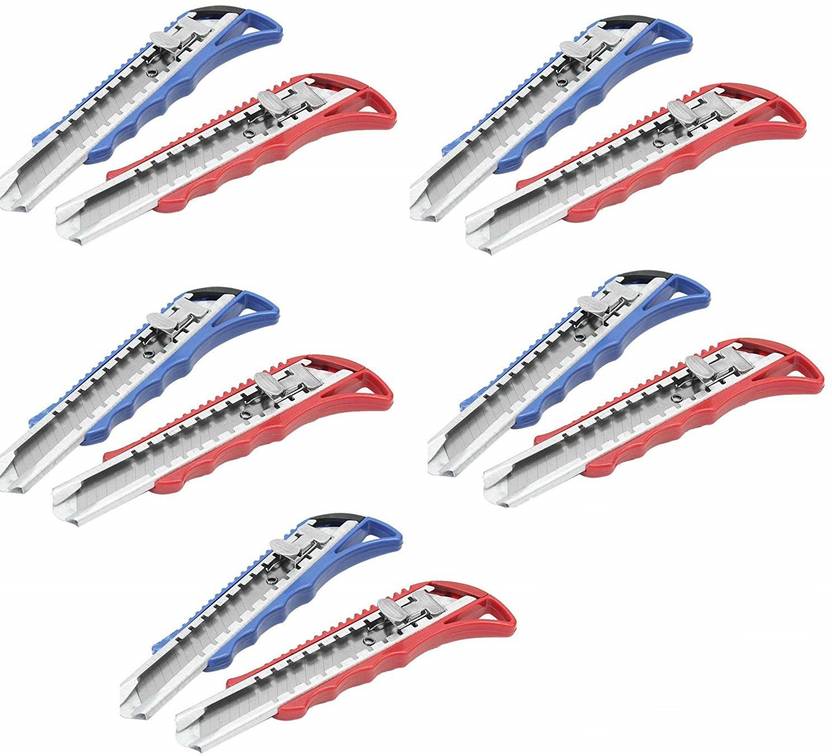 Flipkart.com | Techtest (Pack of 10) Cardboard Cutter Utility Knife ...