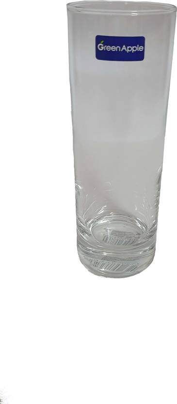 Green Apple (Pack of 6) 310 ml water glass_ES1006 Glass Set Water/Juice ...