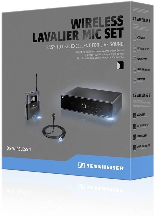 Sennheiser XSW 1-ME2 Wireless Lavalier (With Free Dust Mat) Microphone ...
