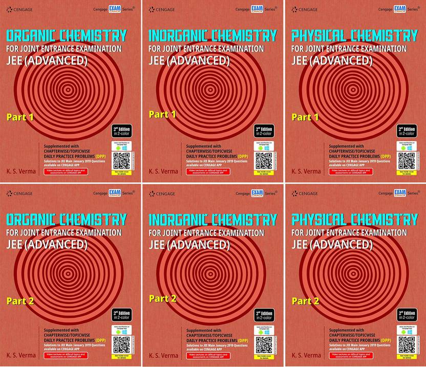 Cengage Chemistry 6 Books Set For JEE ADVANCED: Buy Cengage Chemistry 6 ...