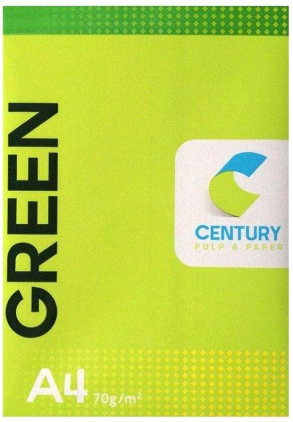 Flipkart.com | CENTURY Green Unruled A4 70 gsm Printer Paper - Printer ...