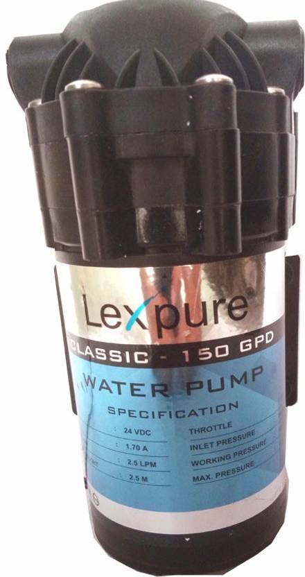 Lexpure CLASSIC 150 GPD PUMP Diaphragm Water Pump Price in India - Buy ...
