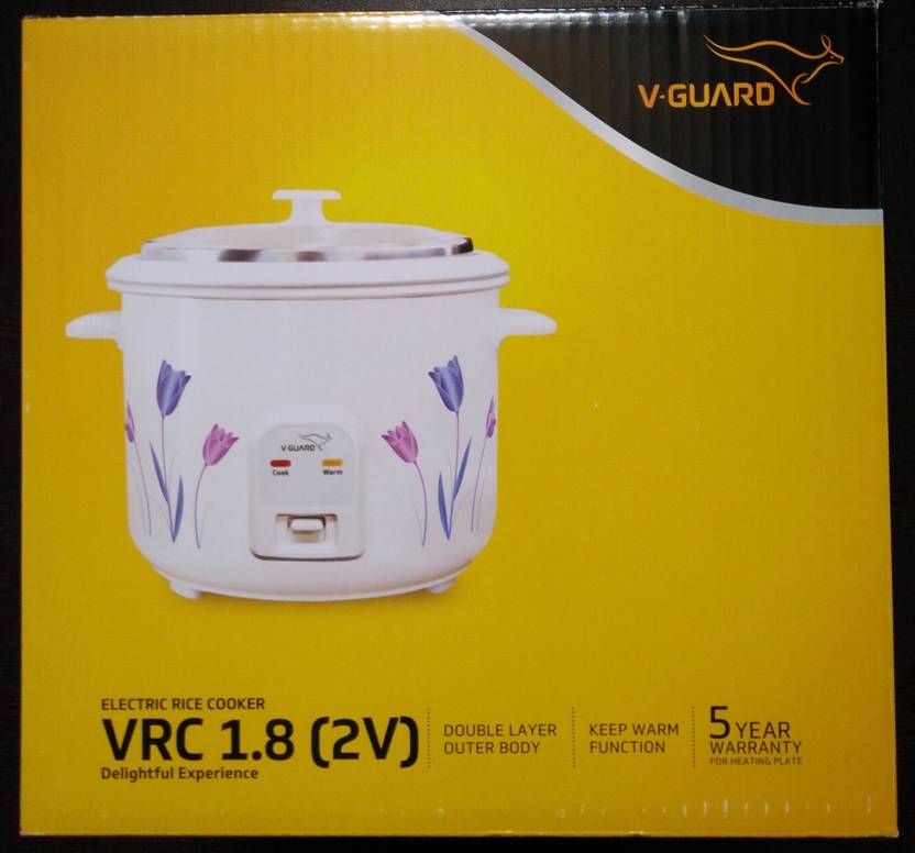 V-Guard VRC 1.8 (2V) Rice Cooker, Rice Cooker Price in India - Buy V ...