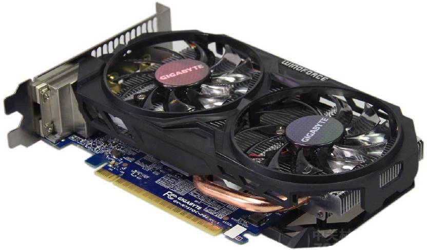 GIGABYTE gtx750 GDDR5 2 GB NVIDIA Chipset 128 bit 1033 MHz Graphics Card - GIGABYTE : Flipkart.com
