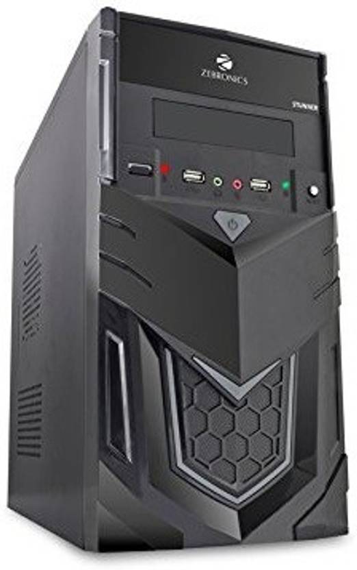 ZEBRONICS Cpu cabinet case Mini tower Cabinet with USB 2.0 and USB 3.0 ...