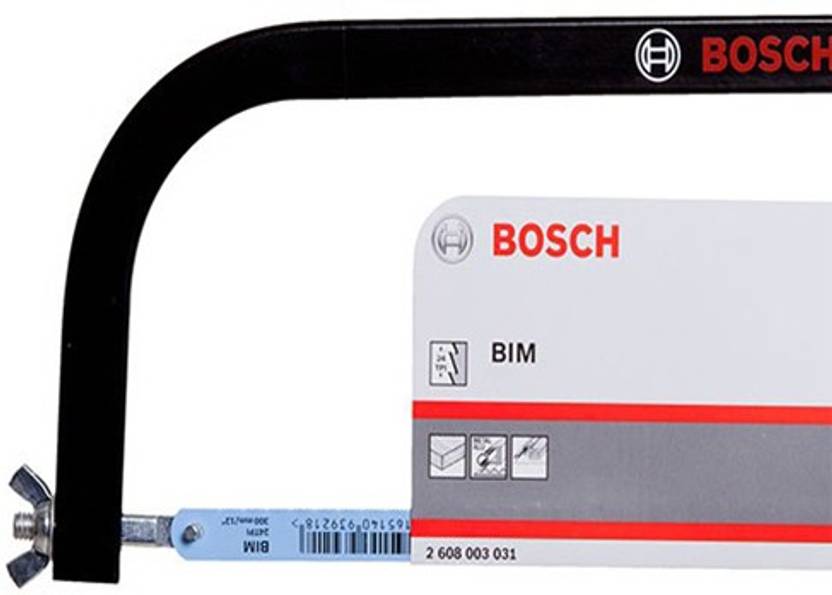 BOSCH 2608003031 Compact Hacksaw Frame ( 300 mm / 12" ) Pipe & Duct ...