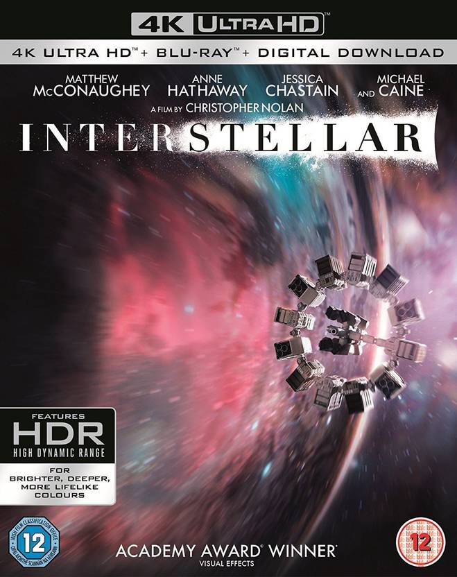 Interstellar (4K UHD + Blu-ray + Digital Download) (3-Disc Box Set ...