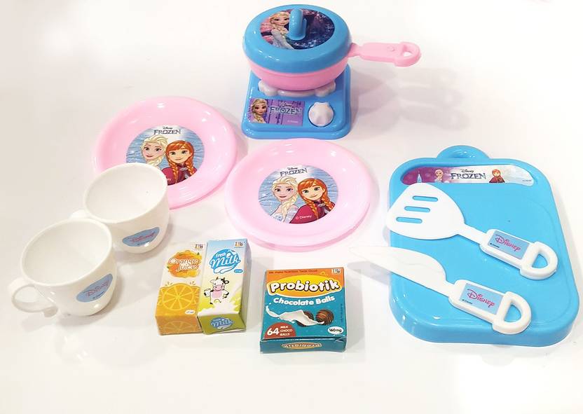 DISNEY Princess Elsa Role Play Kitchen Set for Kids - Princess Elsa ...
