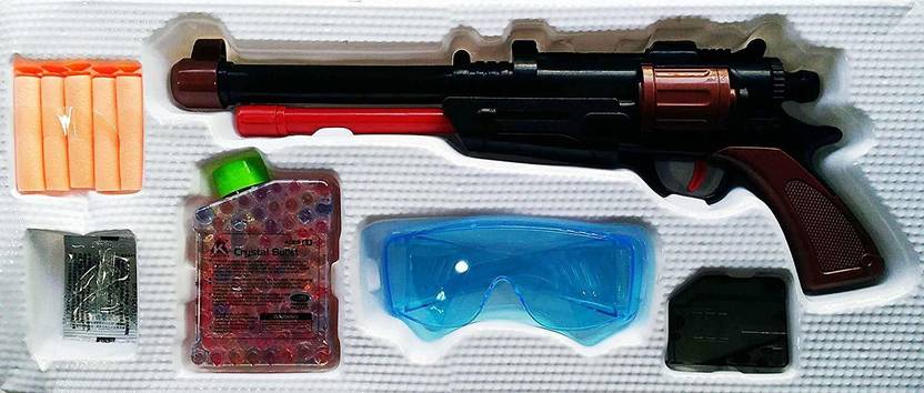 TEMSON 2 in 1 Crystal Super Power Bullet Gun Toy Guns & Darts - 2 in 1 ...